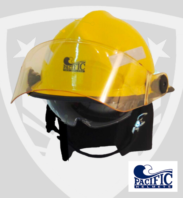 Pacific Fire Helmet F6 Series NFPA Daisy Yellow | Philsecure